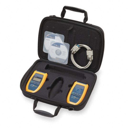 Basic Fiber Verification Kit, Custom LCD, Measures 850 nM & 1300 nM ...