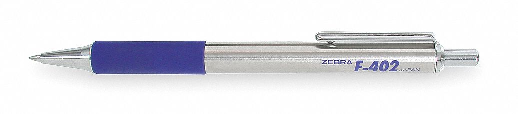 Ballpoint Pen, Barrel Material Stainless Steel, Barrel Color Stainless ...