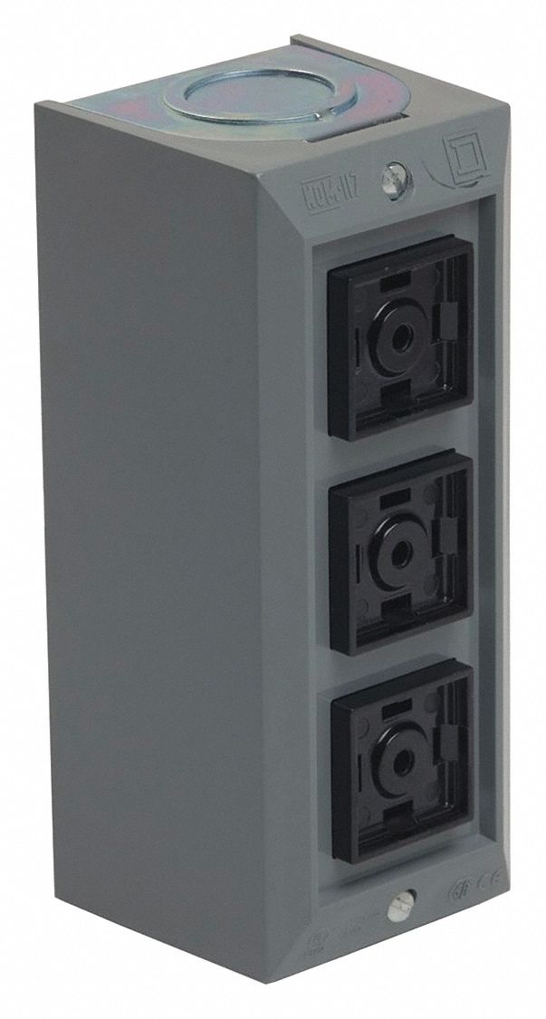 SQUARE D, (3) Push Buttons, 0 Pilot Lights, Control Station - 2EK25|9001BG307 - Grainger