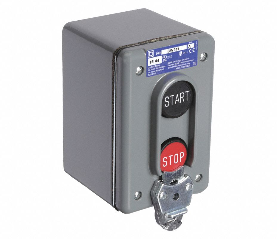 SQUARE D Estación de Control con Botón Pulsador 1NA/1NC 2 operadores Start/Stop - 2EK35 ...