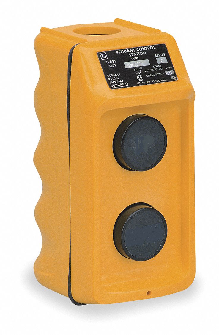 SQUARE D, Pendant Control Station - 2EK38|9001BW70YU - Grainger