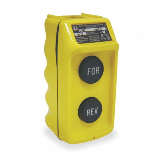 SQUARE D, Push Button, (1) Momentary, Pendant Control Station - 2EK45 ...