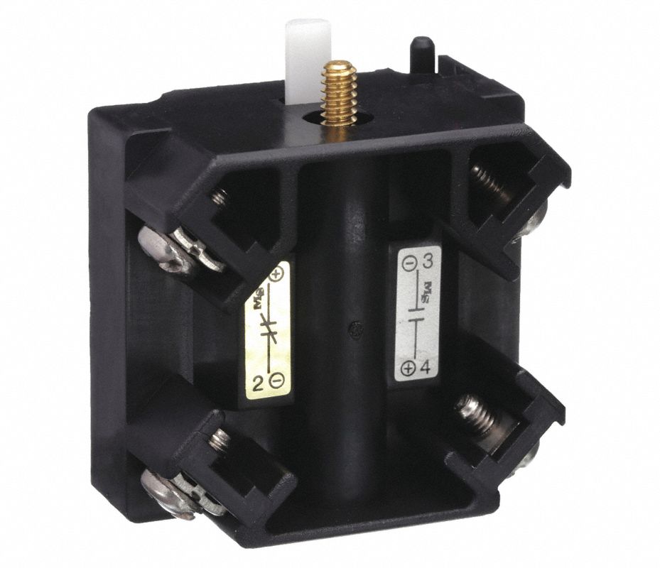 SCHNEIDER ELECTRIC Bloque de Contacto, 30mm, Forma de Contacto 1NC/1NA ...