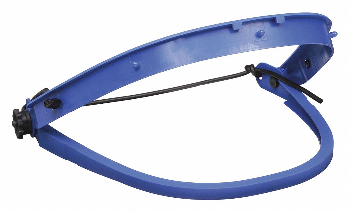 MCR SAFETY, Slotted Attachment Type, Nylon, Face Shield Bracket - 2ELP9 ...