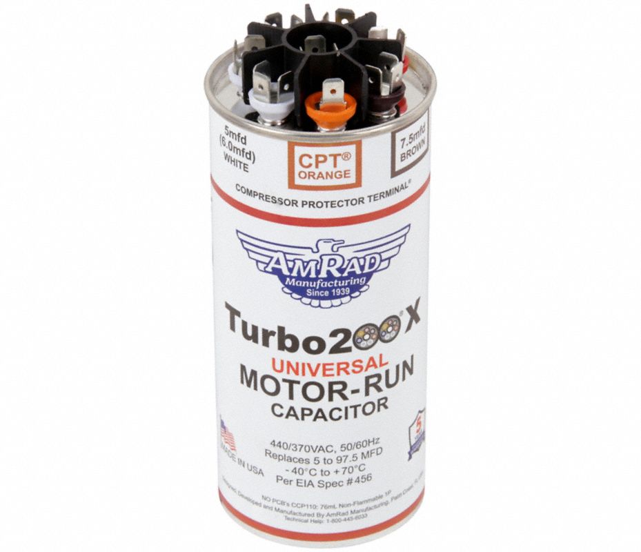 GLOBAL Capacitor c/Motor Op.,TerminalLatonado - 2ELT3 | Turbo 200X ...
