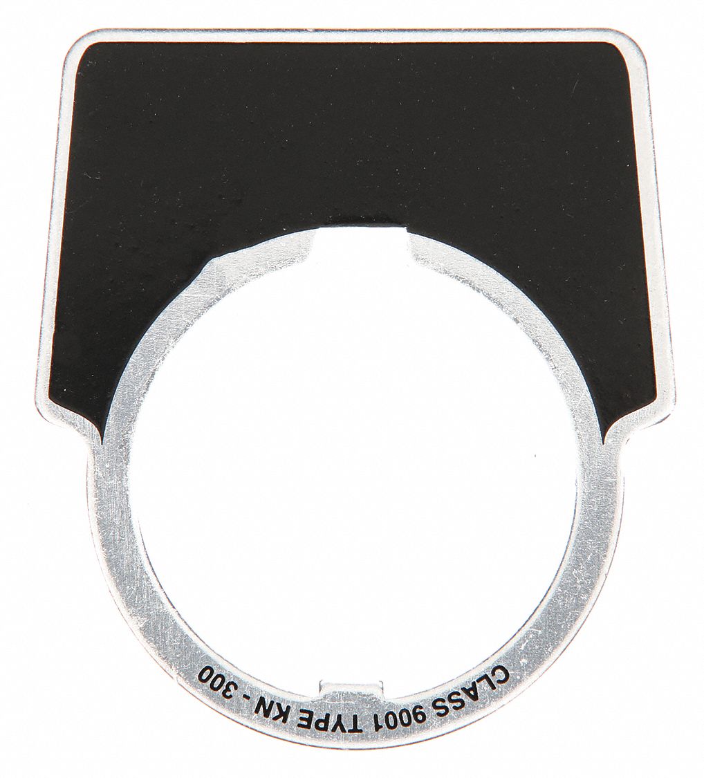 SCHNEIDER ELECTRIC Placa Leyenda en Blanco,Alum,Al 44 mm - 2EM52 ...