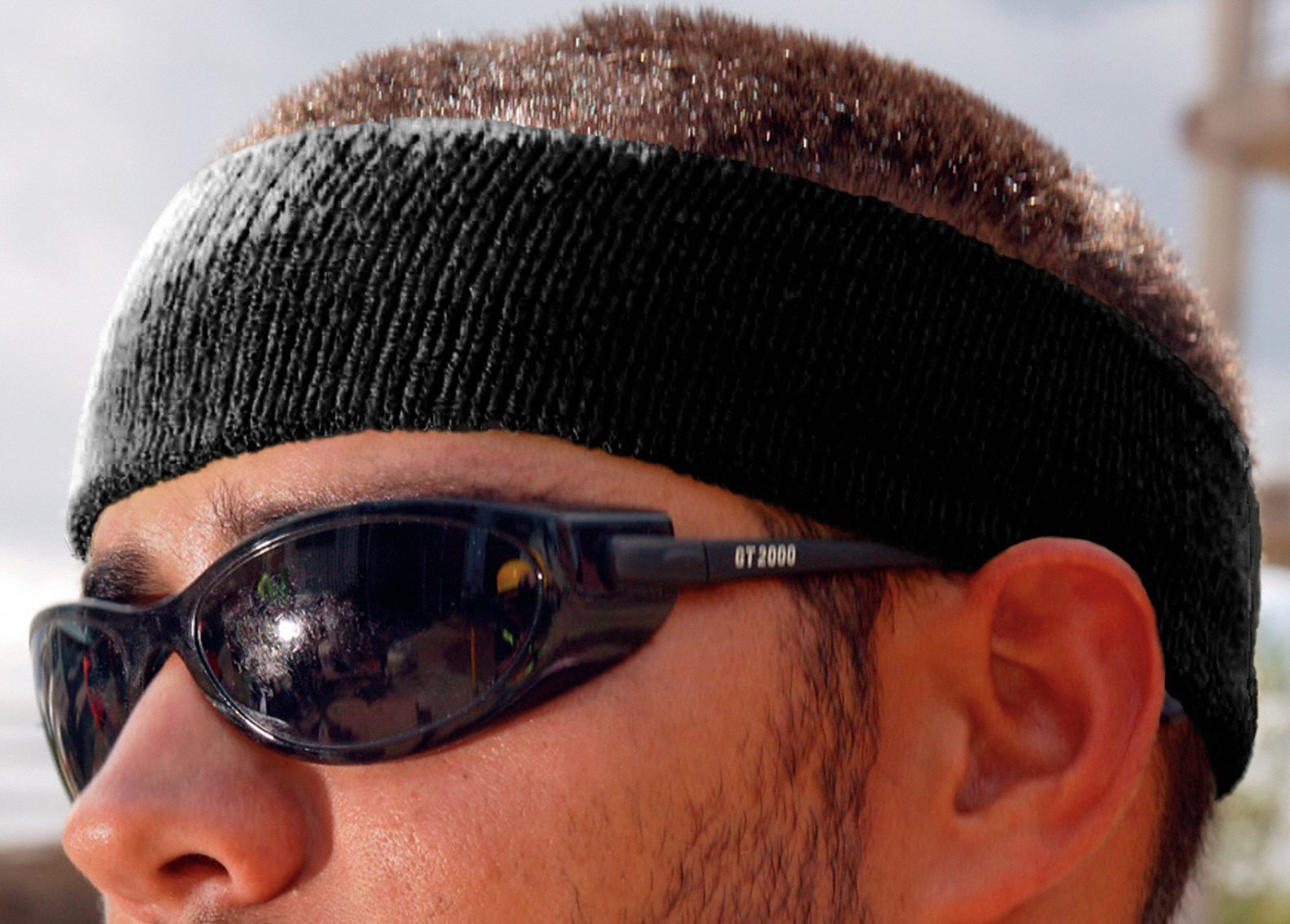 CHILL-ITS BY ERGODYNE Head Sweatband: Black, Universal, Sweatband ...