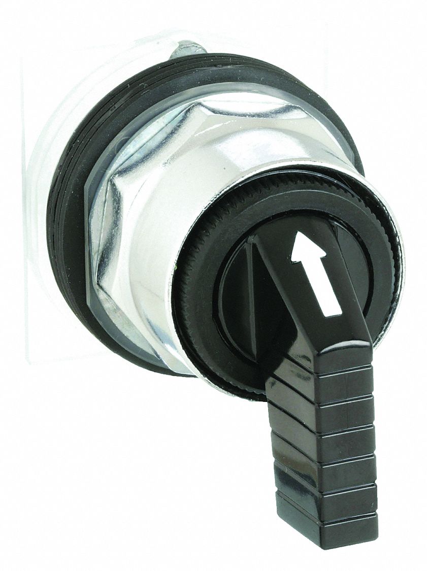 SQUARE D NON-ILLUM SELECTR SWTCH,30MM,3 POS,E LVR - Non-Illuminated ...