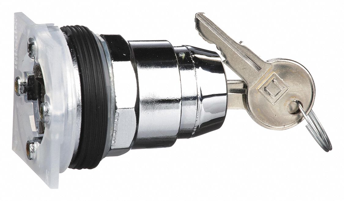 SCHNEIDER ELECTRIC, 3 Position, 30 mm Panel Mounting Size, Keyed ...