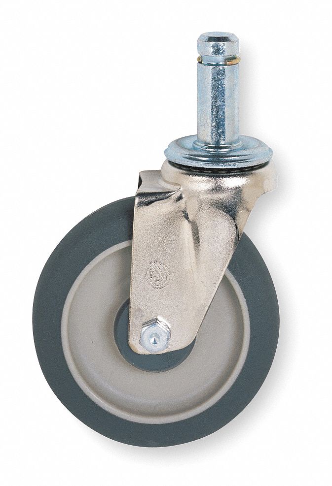METRO, Swivel, No Brake, Stem Caster - 2ENG7|5MP - Grainger