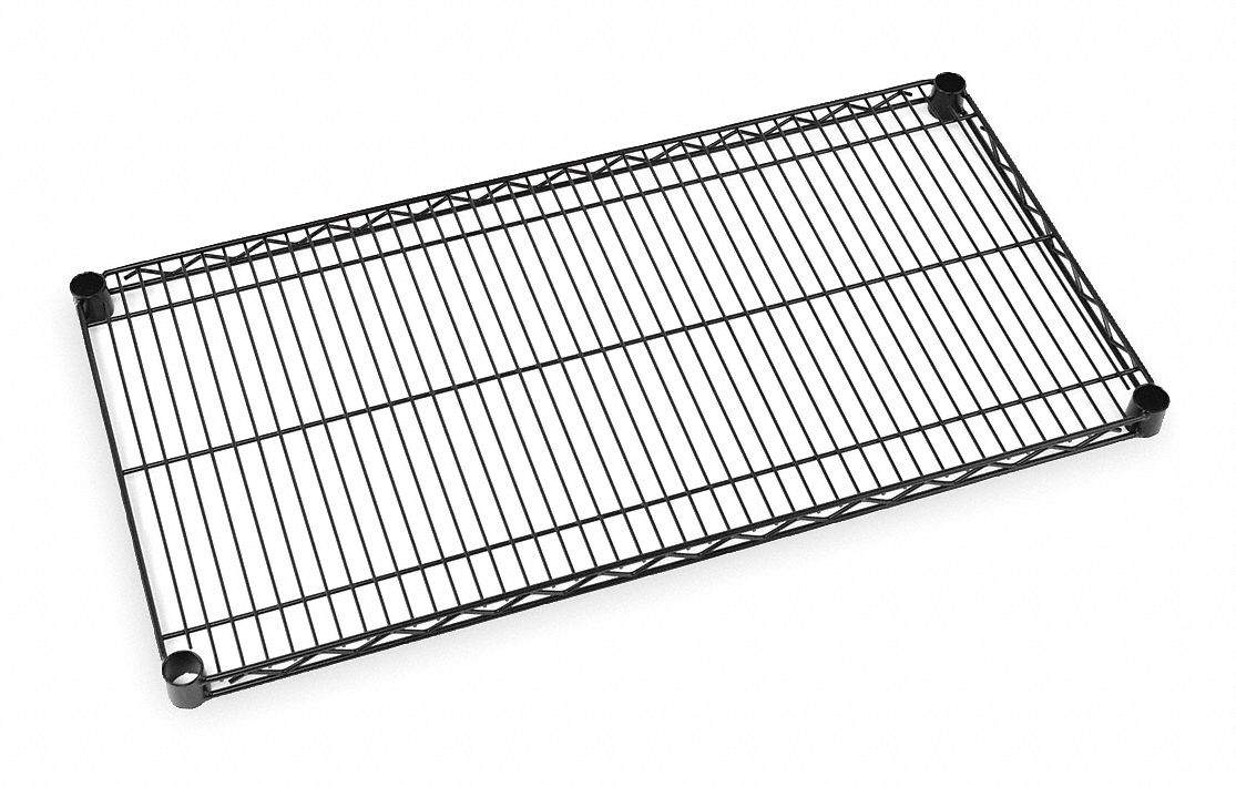 METRO, 72 in x 18 in, 5 Shelves, Wire Shelf - 1BEV7|1872NBL - Grainger