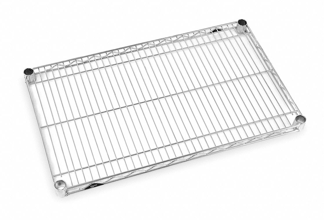 METRO, 48 in x 24 in, 48 in Overall Wd, Wire Shelf - 2LHY7|EUS2448 ...