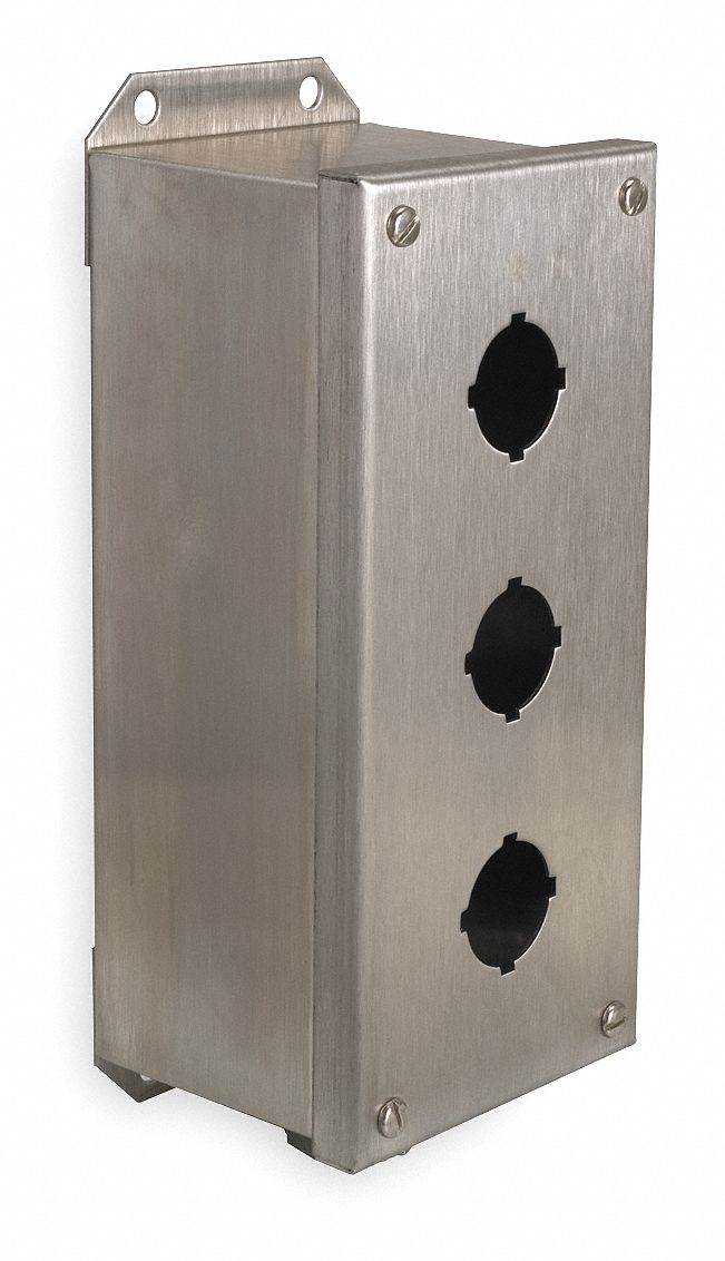 SCHNEIDER ELECTRIC Pushbutton Enclosure, Number of Columns 1, Number of ... SCHNEIDER ELECTRIC Pushbutton Enclosure, Number of Columns 1, Number of ...