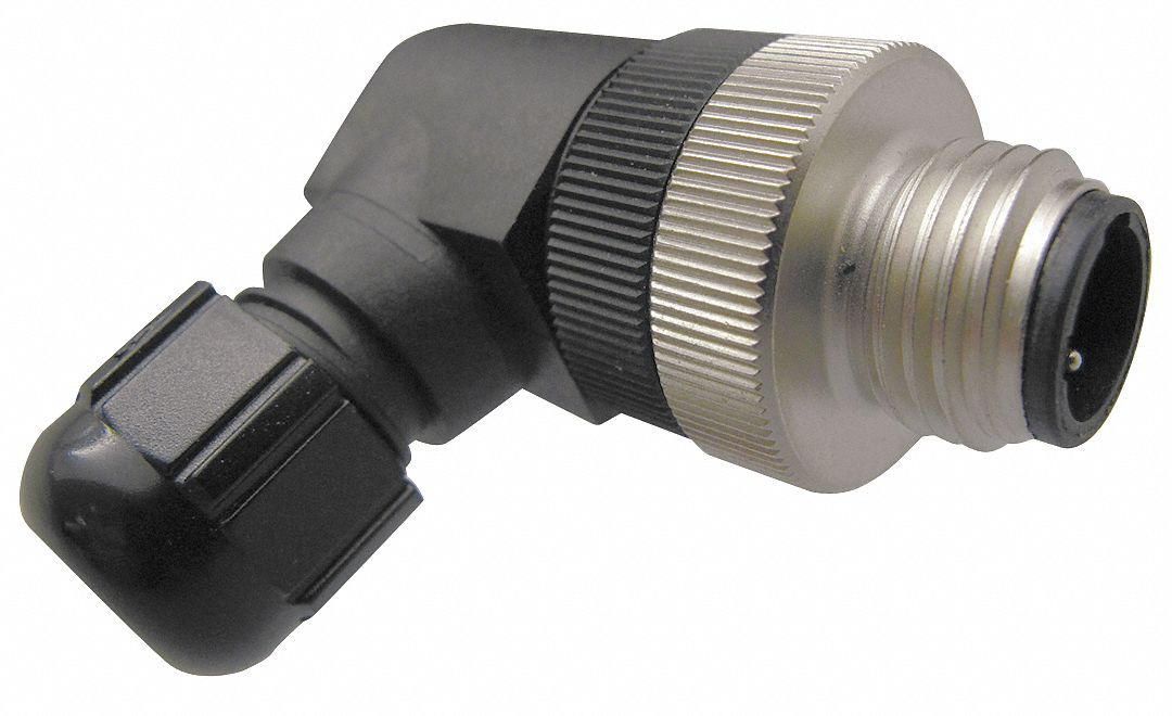 BRAD HARRISON, 4 Pin, M12, External Thread Connector - 2EPK1|8A4007-31 ...