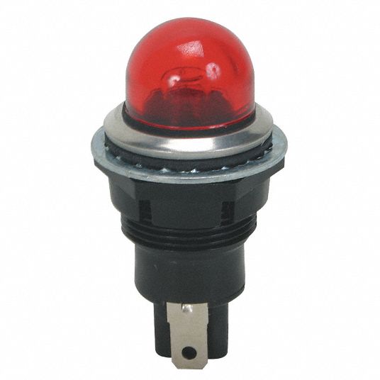 SQUARE D Raised Indicator Light, 24VAC/DC, Red - 2ER02|9001OR24 - Grainger