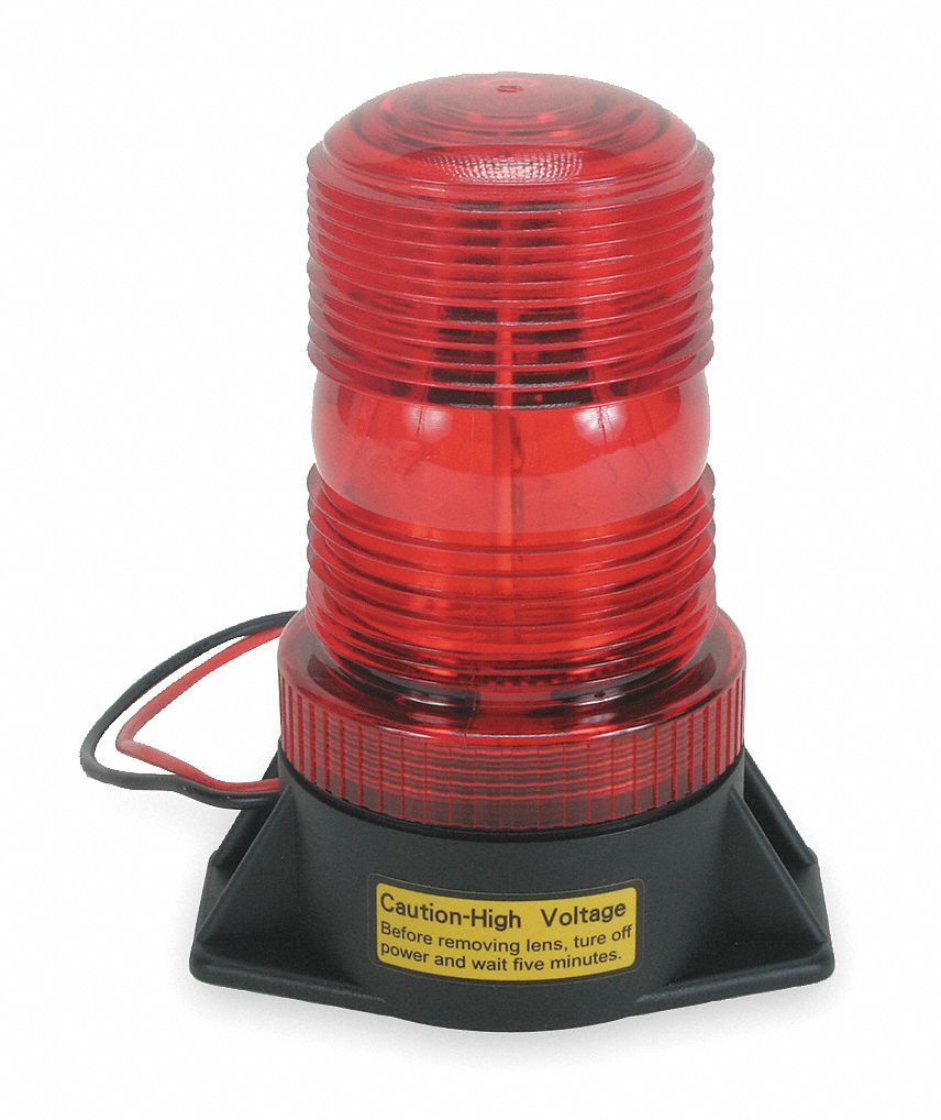 Red, Strobe Tube, Warning Light - 2ERP8|2ERP8 - Grainger