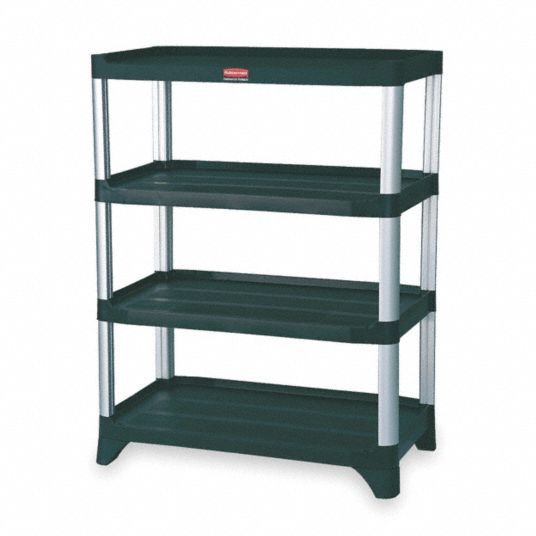 RUBBERMAID COMMERCIAL PRODUCTS, 35 in x 20 in, 71 in Overall Ht ...