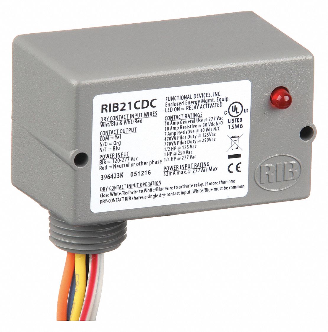 277 Volt Lighting Relay | Shelly Lighting