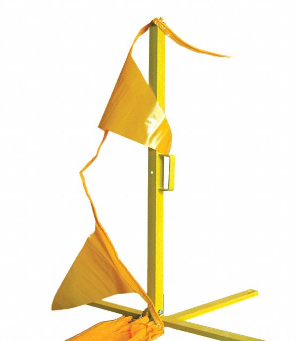 GUARDIAN Single Stanchion, 39 In. H, Steel - 2ETP2|15225 - Grainger