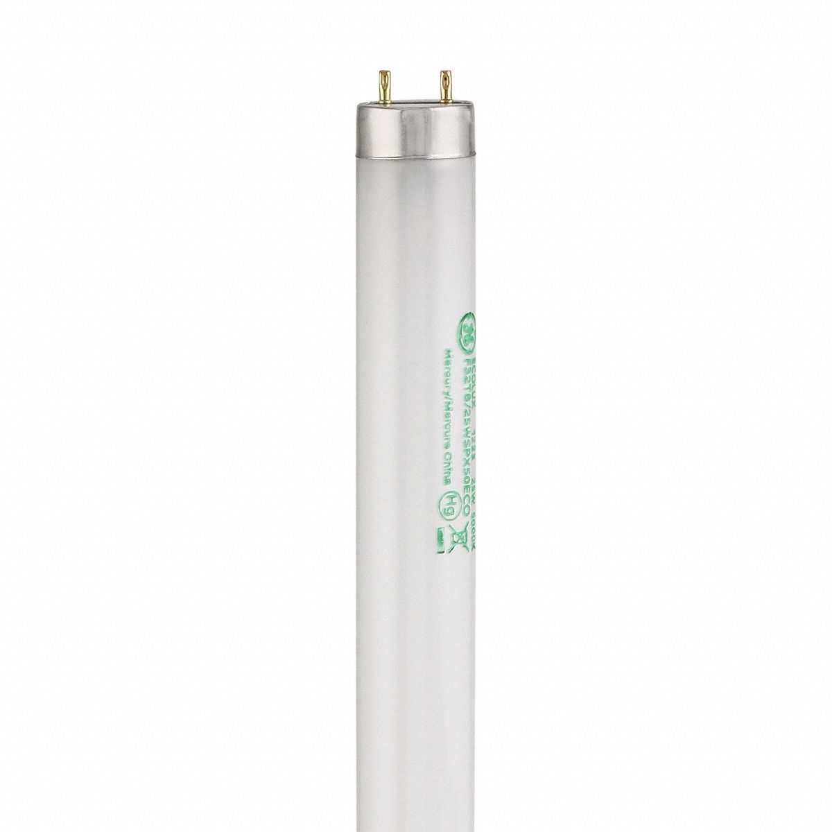 GE LAMPS, 4 ft Nominal Lg, T8, Linear Fluorescent Bulb - 2ETR9|F32T8/25W/SPX50/ECO - Grainger