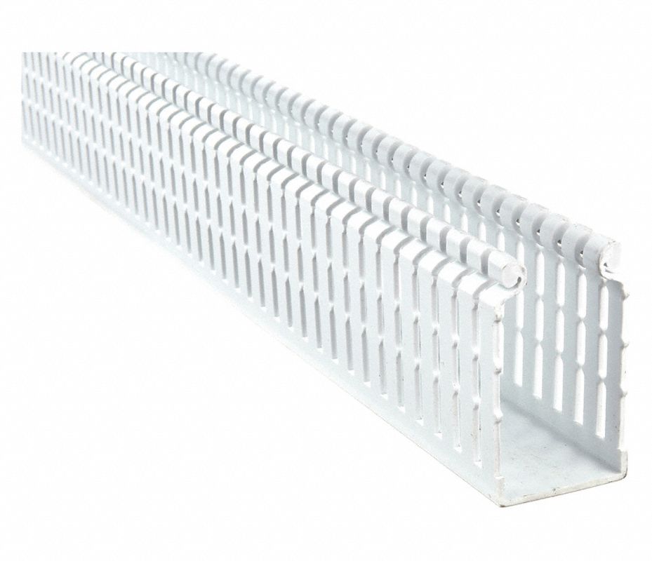 PANDUIT Ducto de Cableado para Cubiertas Abisagradas, Ranura Estrecha ...