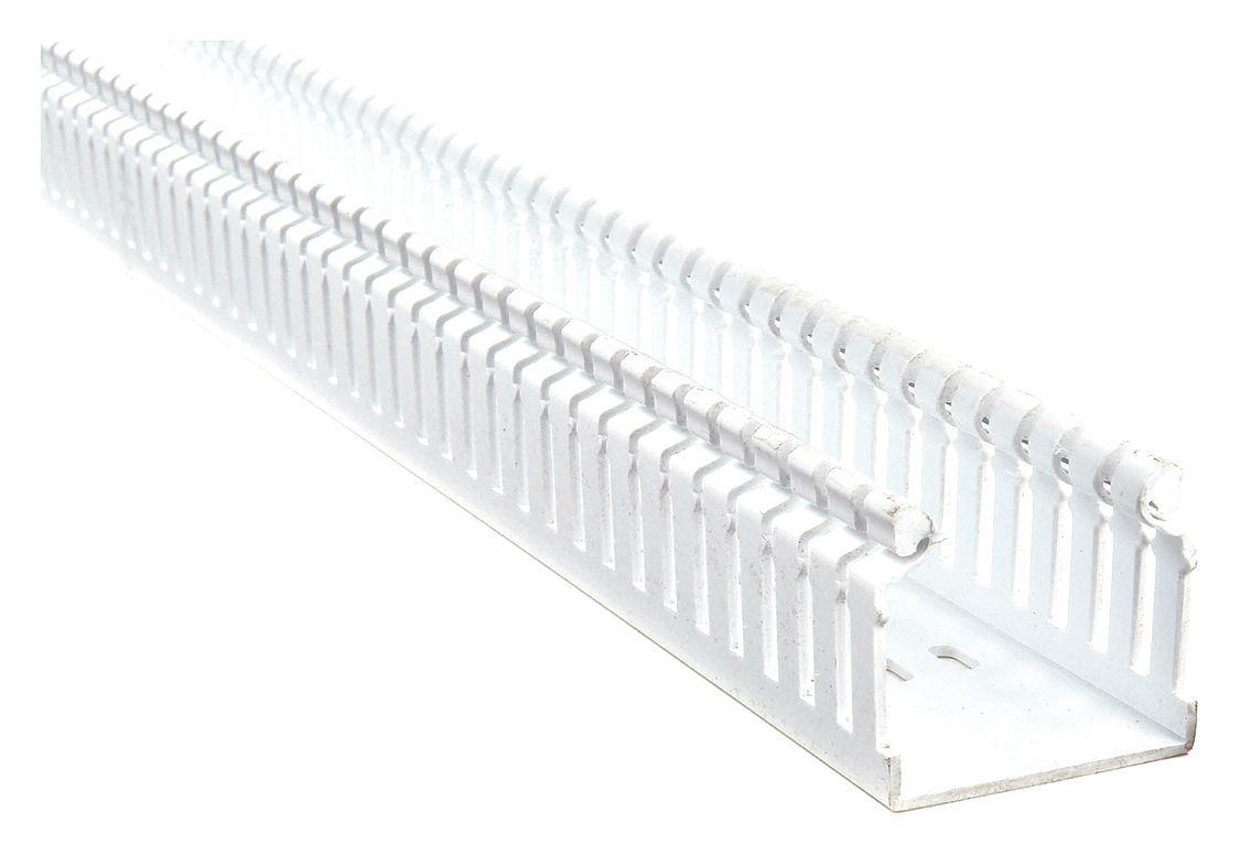 PANDUIT Ducto de Cableado para Cubiertas Abisagradas, Ranura Estrecha ...