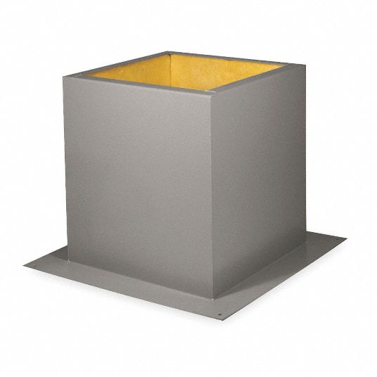 Fixed Nonventilated Curbs, Square Curb, Roof Curb - 2EUG8|2EUG8 - Grainger