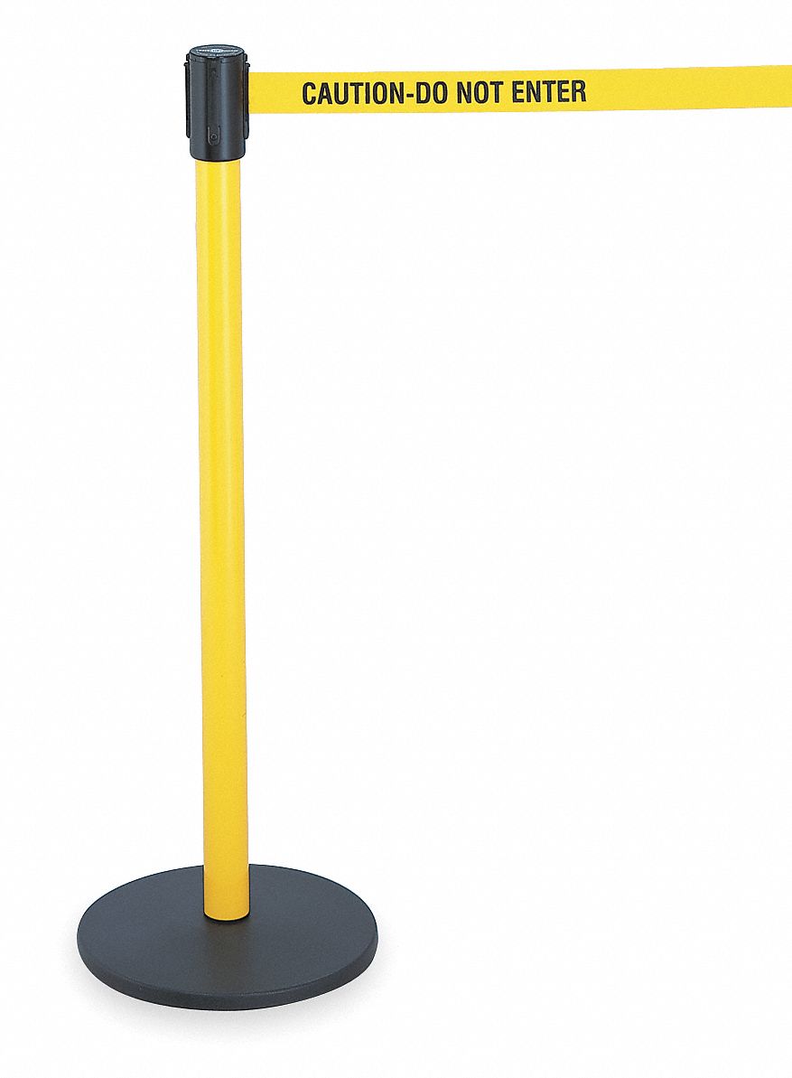 TENSABARRIER TENSABARRIER SAFETY POST - Barrier Posts with Belts ...