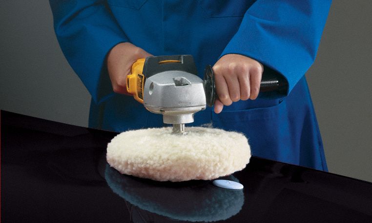 3M Compound Pad, Double Sided, 9 In, Wool - 2EXY2|05703 - Grainger