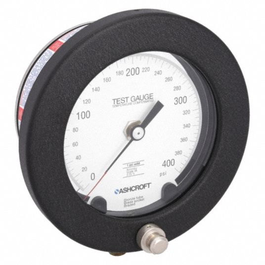 ASHCROFT, Test Pressure Gauge, Grade 3A - Test, Test Pressure Gauge ...