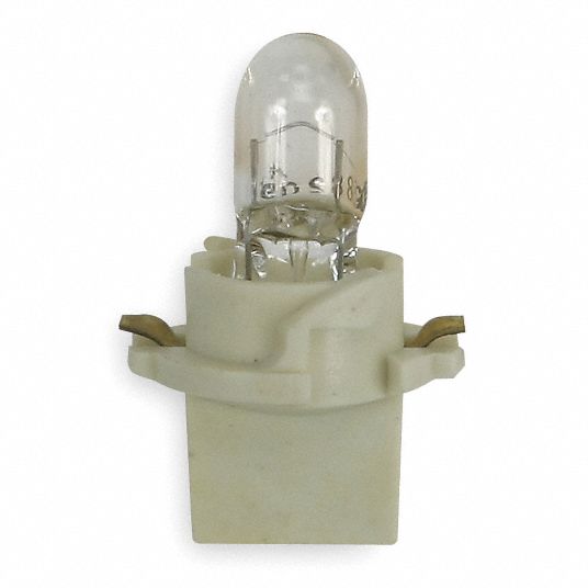 Miniature Incandescent Bulb, T2-1/4, Watts 4 - Grainger