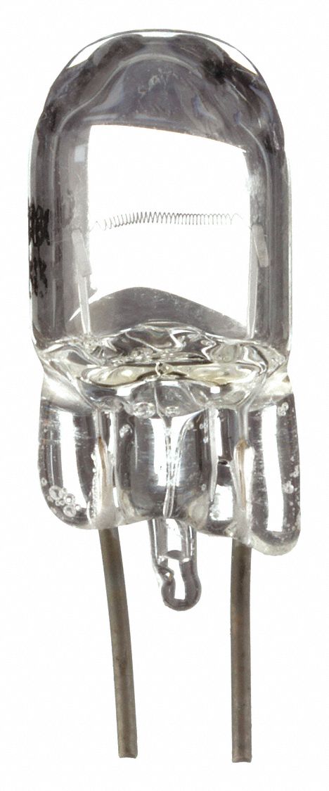 Miniature Incandescent Bulb, T2-3/4, 2-Pin (G4), Lumens 276, Watts 14.0 ...