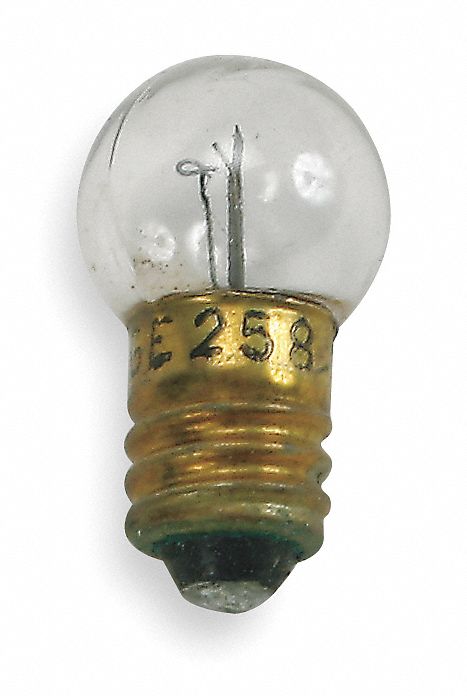 Miniature Incandescent Bulb, G4-1/2, Watts 3 - Grainger
