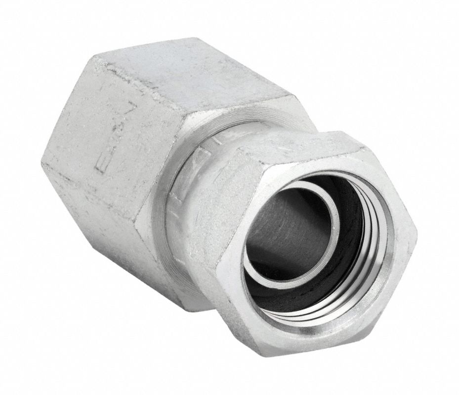 AEROQUIP Adaptador de Manguera Hidráulica, Recto, Hembra NPT a Hembra NPSM Giratorio, Tubería ...