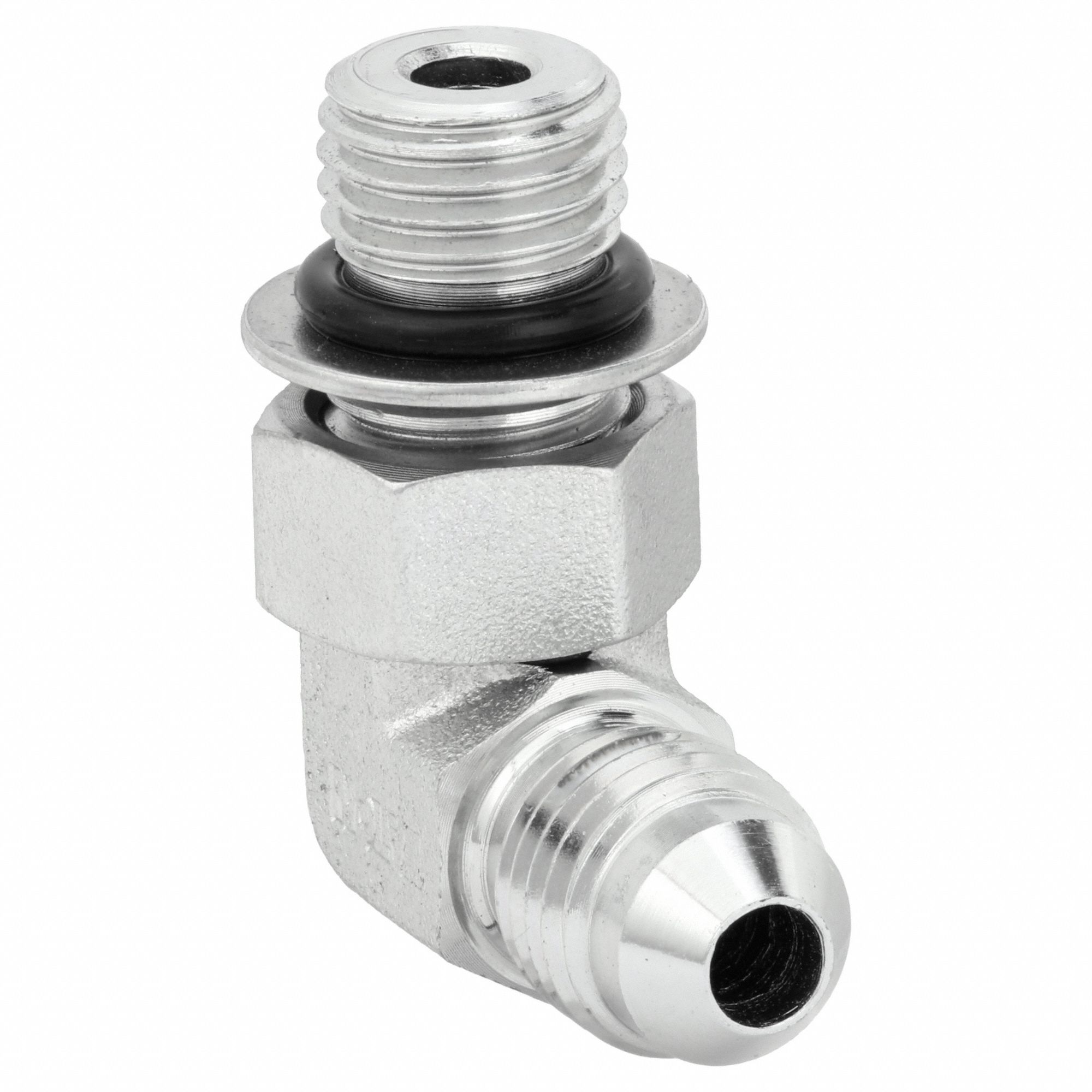 3/8 in x 3/8 in Fitting Size, Male x Male, Hydraulic Hose Adapter ...