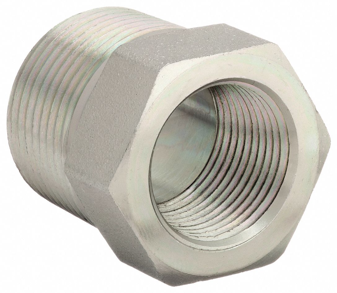 AEROQUIP Adaptador de Manguera Hidráulica, Recto, Macho NPT a Hembra ...