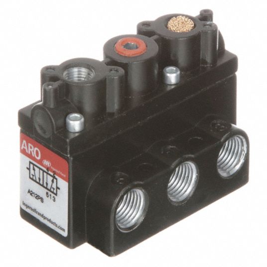 ARO, Alpha Series, Four-Way / Two-Position, Pilot Air Control Valve ...