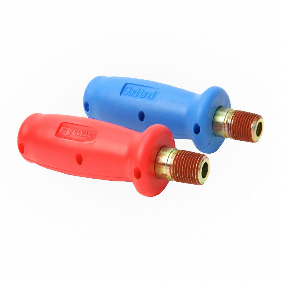 VELVAC Gladhand Grip: Polyurethane/Steel, Blue/Red - 2FAD2|035070 ...