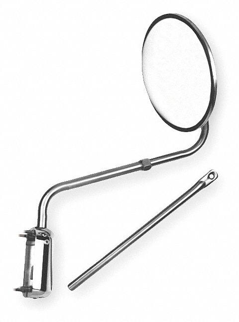 Round, Convex, Lane Change Spot Mirror Kit - 2FAH5|714621 - Grainger