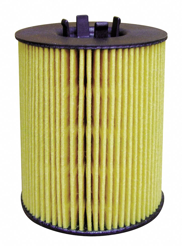HASTINGS FILTERS, 3 1/16 in Overall Lg, 2 7/16 in Outside Dia, Oil ...