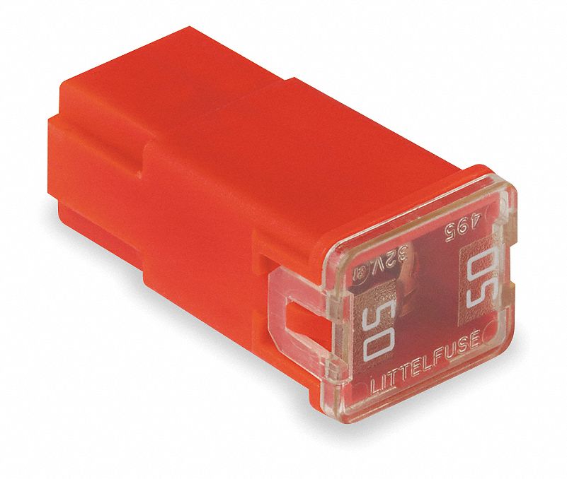 LITTELFUSE, 50 A Amps, 32V DC, Automotive Cartidge Fuse - 2FCL5|JCAS50 ...