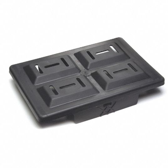 GROTE, 11 in Overall Lg, Vinyl Coated Steel, Battery Tray - 2FFU1|84 ...