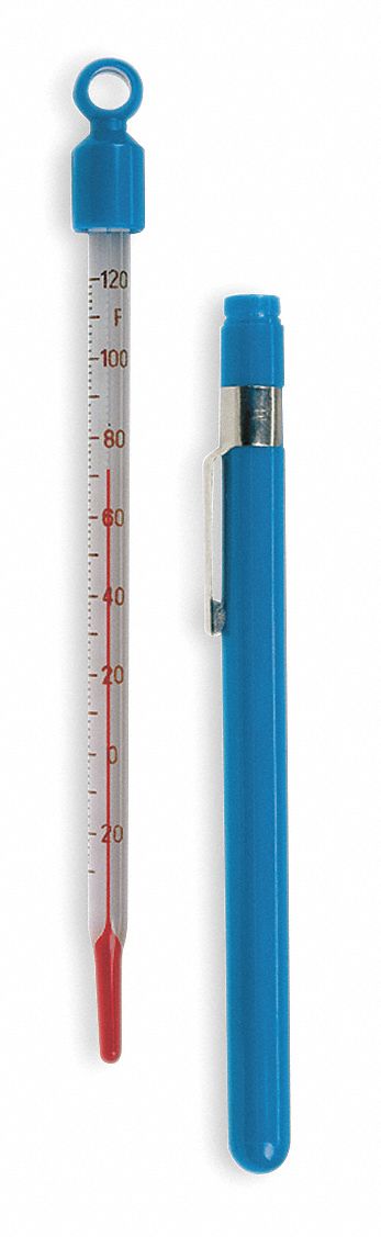 Pocket Liquid In Glass Thermometer - Grainger