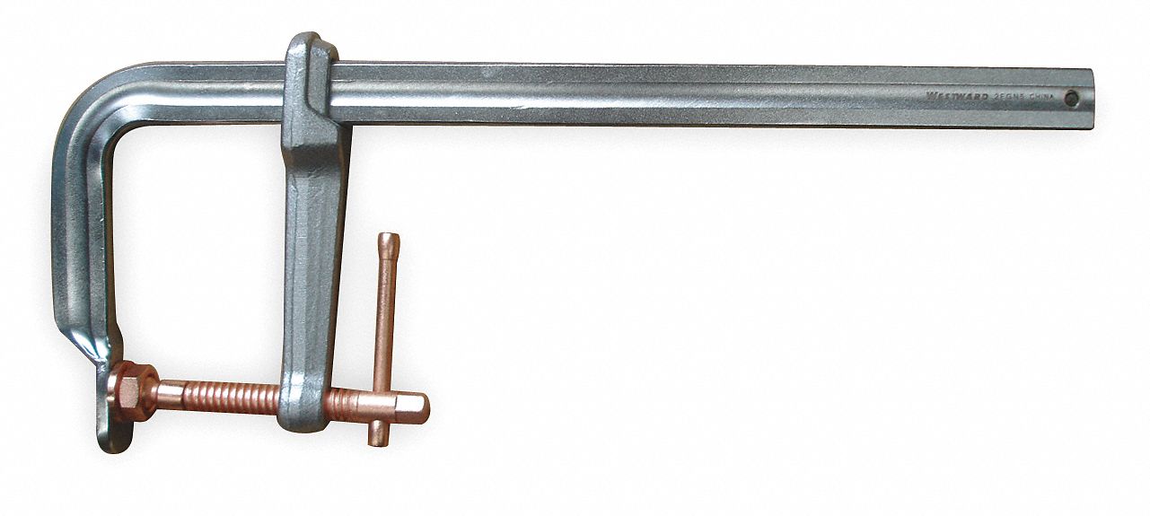 L Clamp,20 Max. Jaw Opening (In.),4800 lb. Nominal Clamping Pressure ...