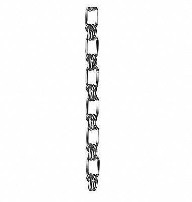 100 ft Chain, 2/0 Trade Size, 340 lb Working Load Limit, For Lifting ...