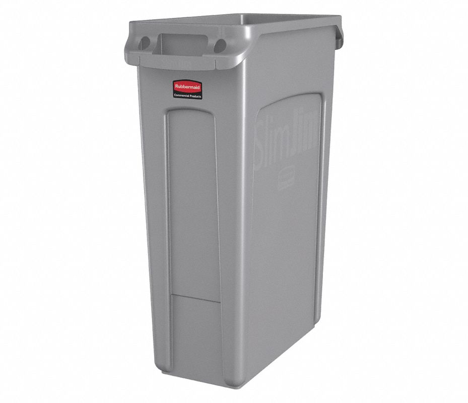 RUBBERMAID COMMERCIAL PRODUCTS Bote de Basura, Rectangular, 23 gal., 30 ...