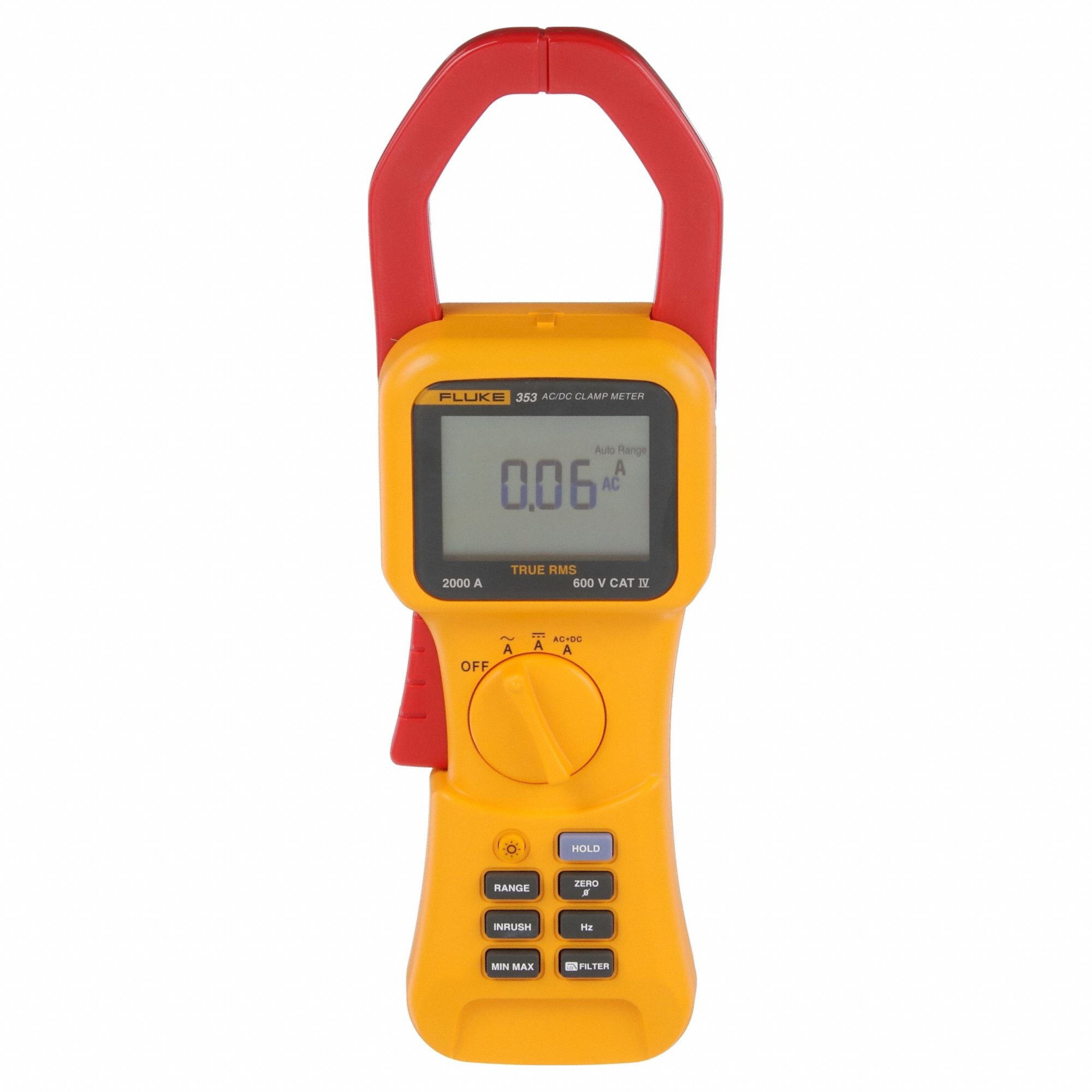 FLUKE, Clamp-Jaw Jaw, CAT III 1000V/CAT IV 600V, Digital Clamp Meter ...