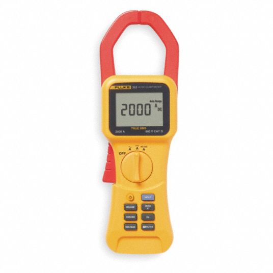 FLUKE, Clamp-Jaw Jaw, CAT III 1000V/CAT IV 600V, Digital Clamp Meter ...