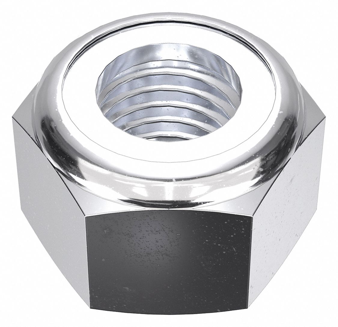 Nylon Insert, Std Hex, Lock Nut - 2FUR8|MPB3254 - Grainger