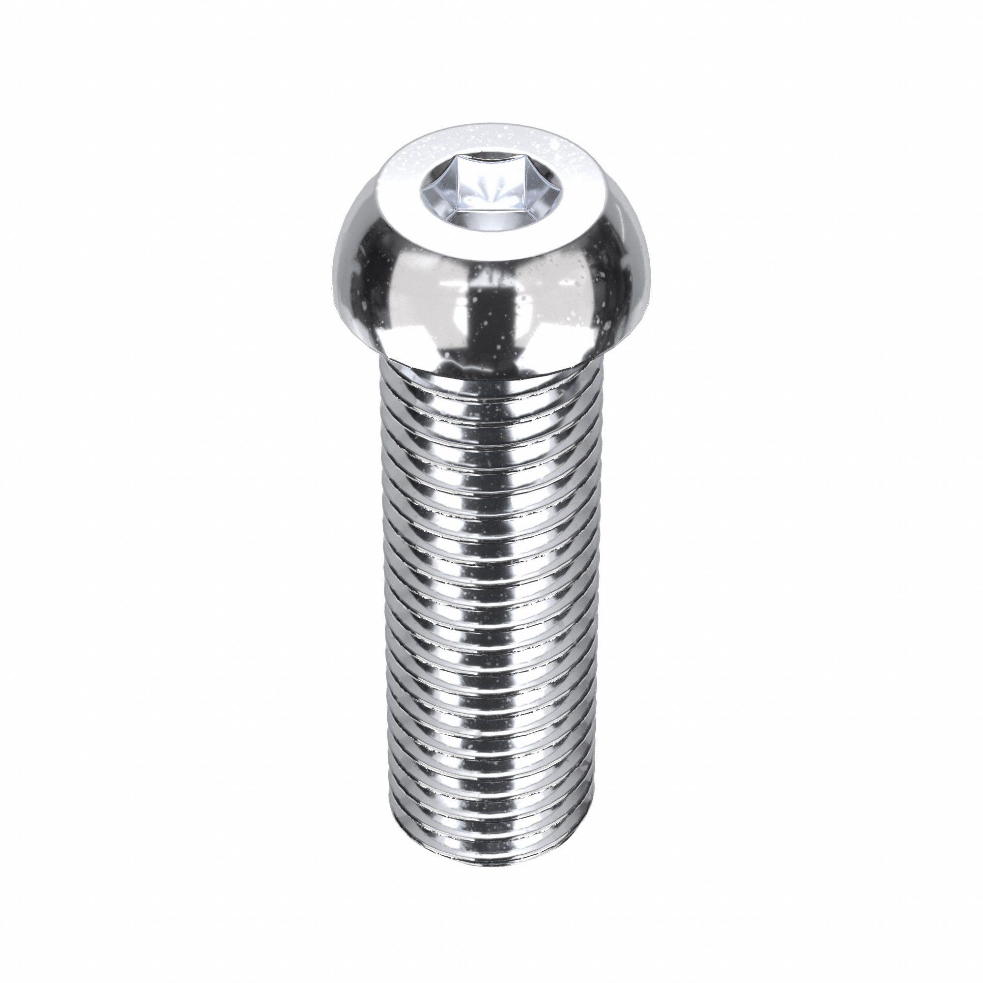APPROVED VENDOR SHCS,BUTTON,STEEL,5/16"-24X1",PK5 - Socket Head Cap ...